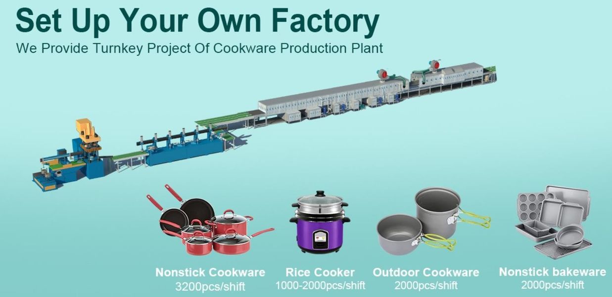 Quality Cookware Production Line & Cookware Polishing Machine factory ...
